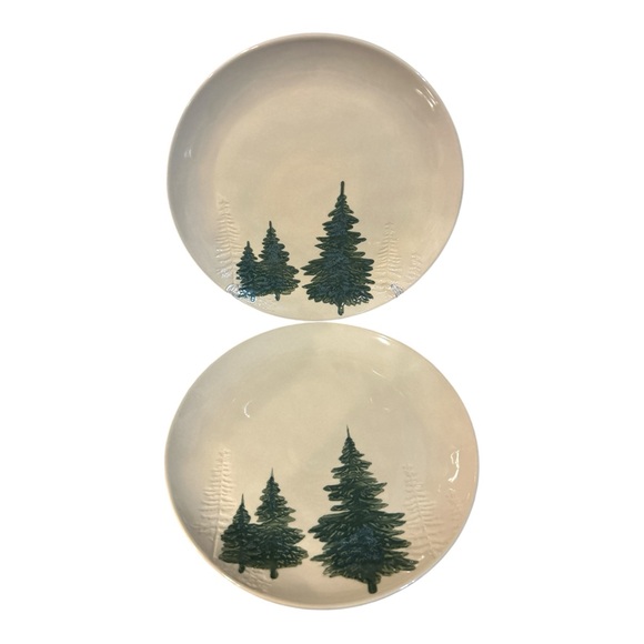 Dining | Potters Studio Stoneware Dinner Plates Set Of 2 Tan With ...